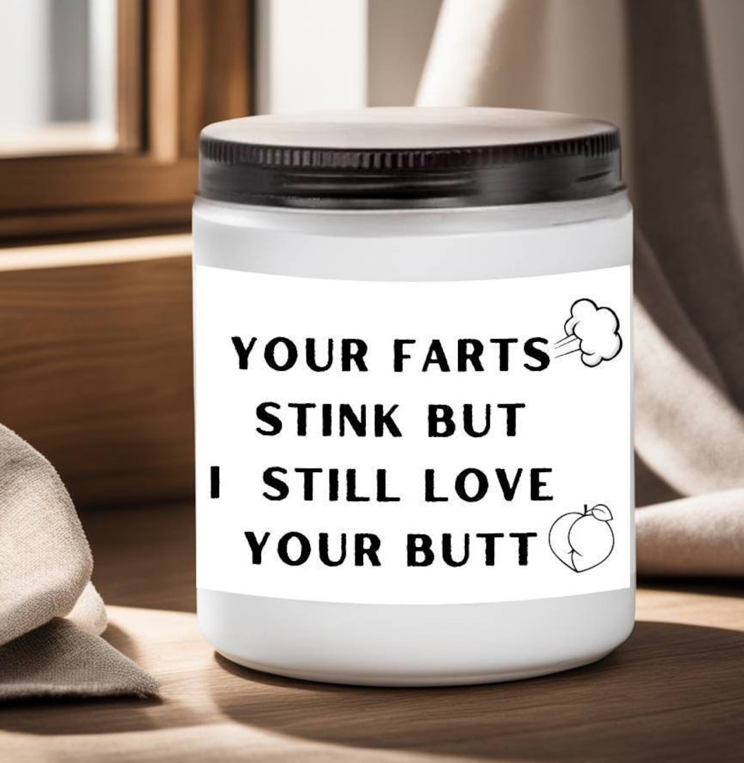 Funny Holiday Gifts for Him, Fart Candle, Novelty Candles, Dad Birthday ...