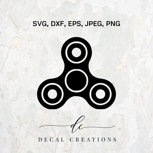 Fidget Spinner Svg - Etsy