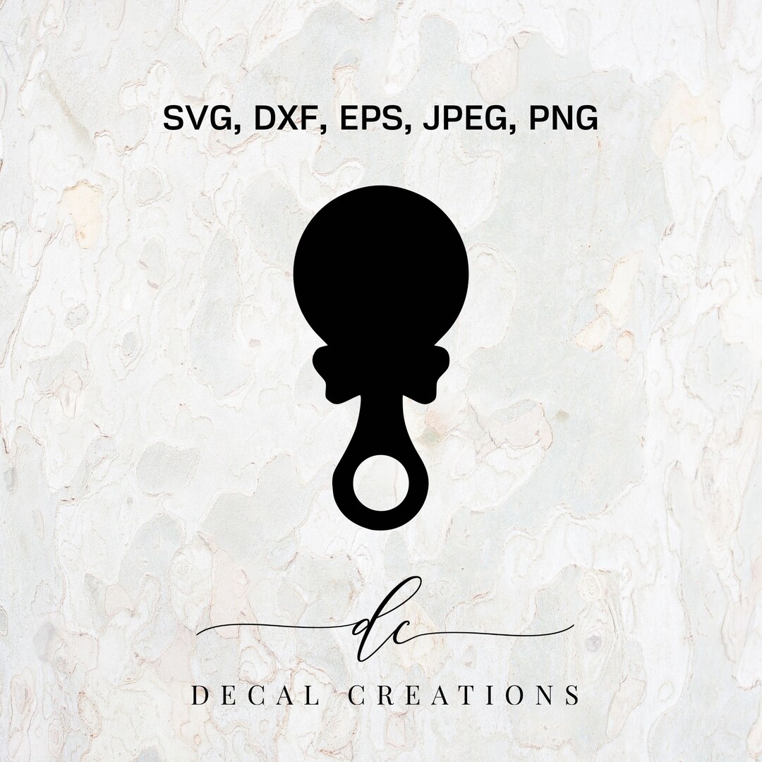 BUY 3 GET 1 FREE.. Baby Rattle Toy Clipart Digital Cut File Design ...