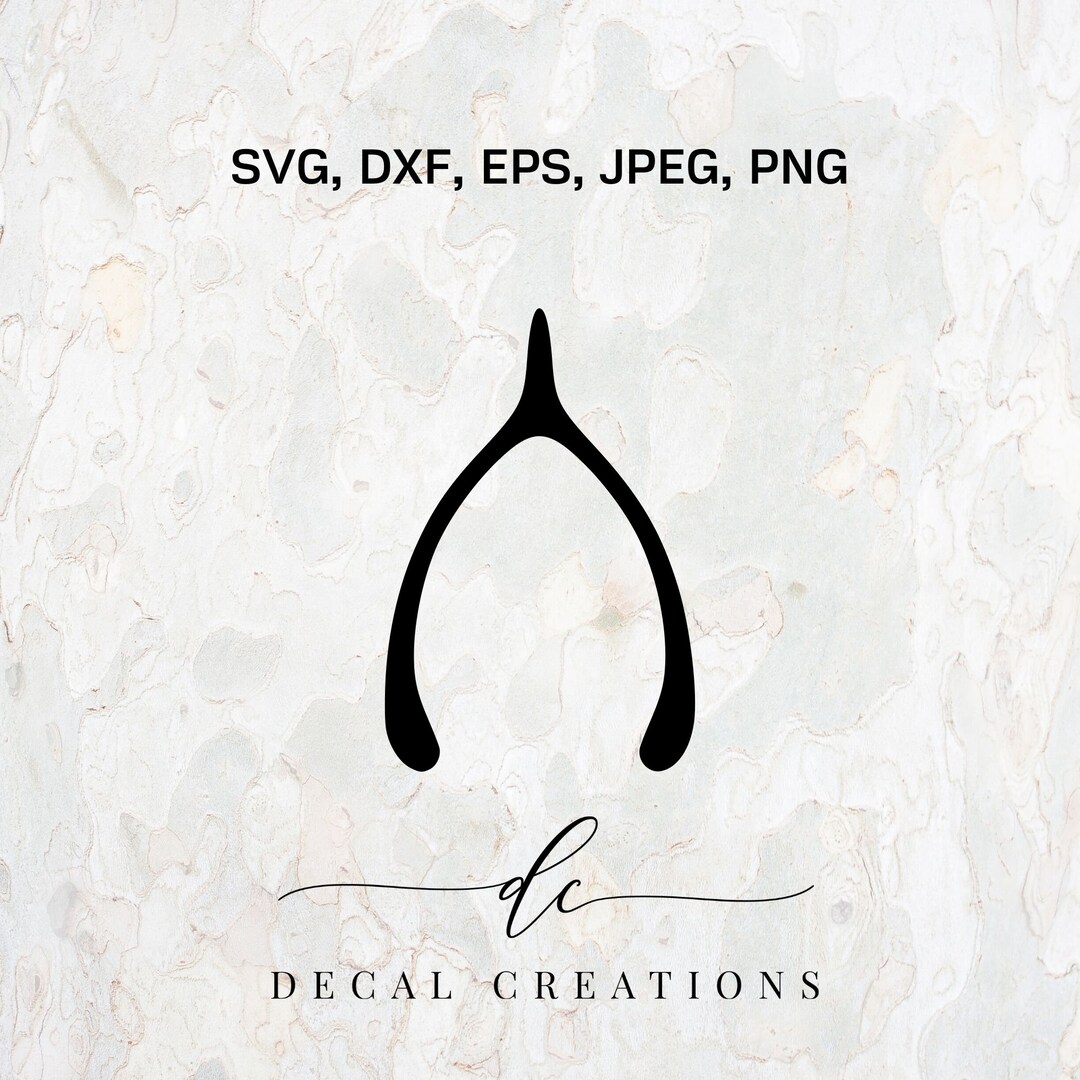 BUY 3 GET 1 FREE.. Wishbone Wishing Bone Wish Bone Vector Cut File ...