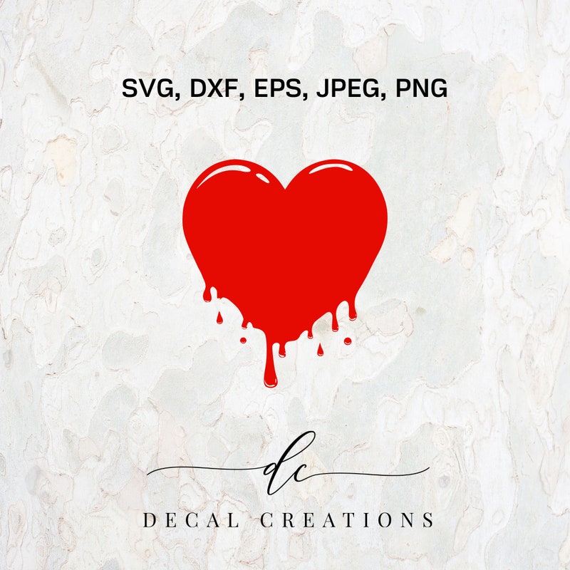 Dripping Dxf Design - Etsy