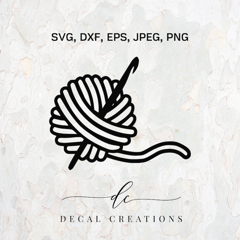 Crochet Svg - Etsy