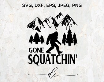 Sasquatch Svg Free - Etsy
