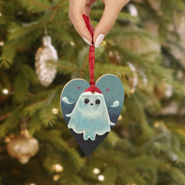 Christmas Ghost Ornaments - Etsy