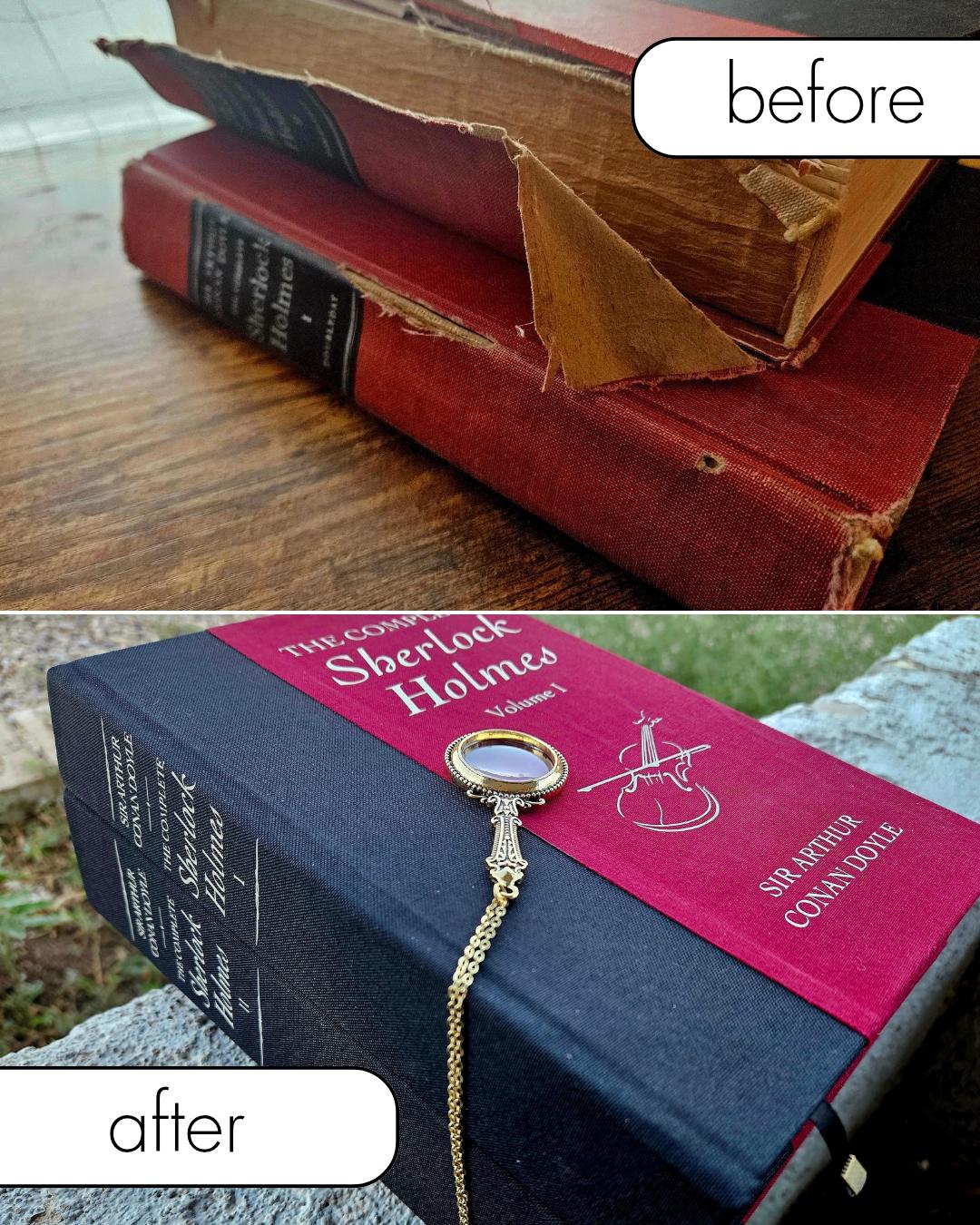 Custom Book Rebinding | Handcrafted Hardcover Rebind of Your Favorite ...