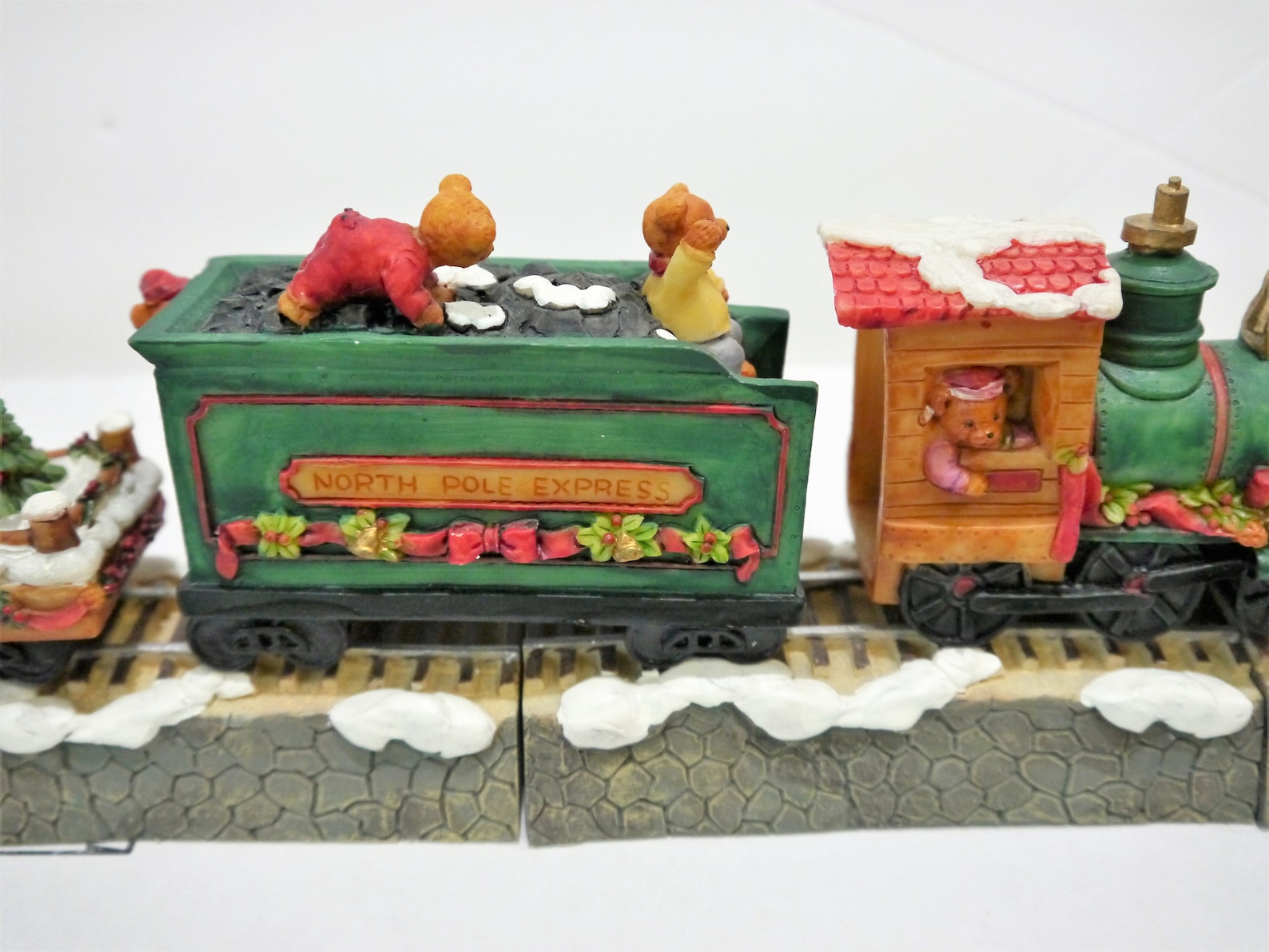 Vintage Collection North Pole Express Mini Teddy Train Set - Etsy UK