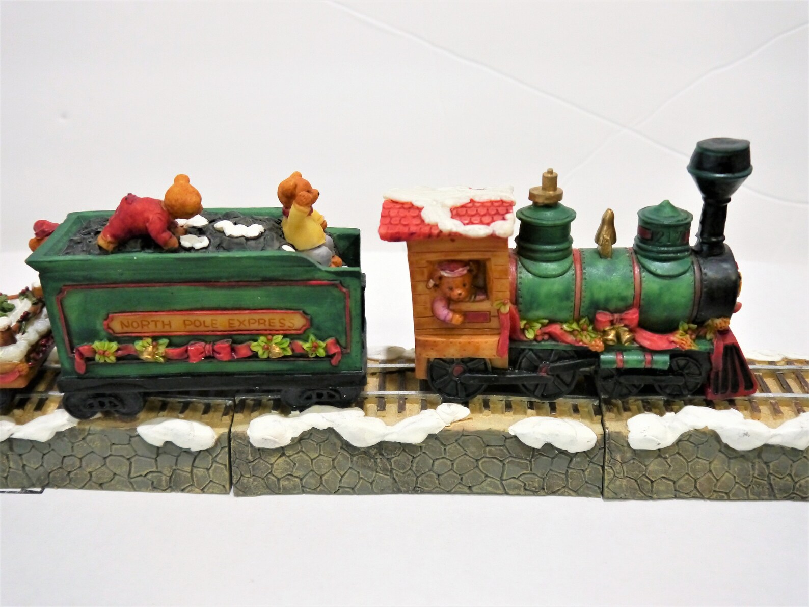 Vintage Collection North Pole Express Mini Teddy Train Set - Etsy UK