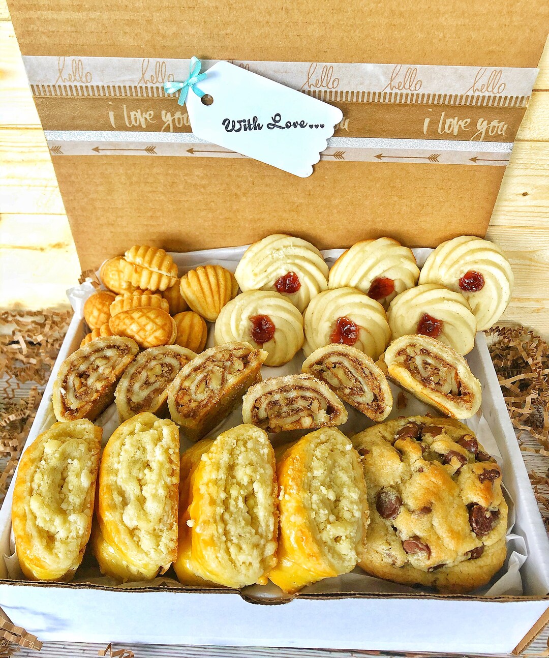 I Miss You Gift Basket Romantic Gift Anniversary Gift - Etsy