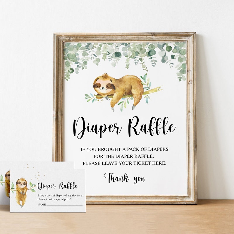 Baby Diaper Raffle - Etsy