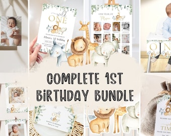 Wild One Birthday Bundle - Etsy
