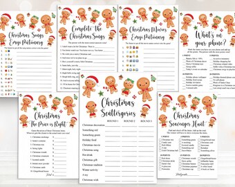 Christmas Games Bundle - Etsy