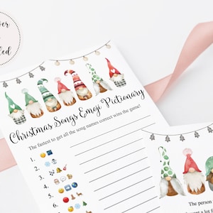 12 Christmas Games Bundle, Christmas Games, Family Christmas Games ...