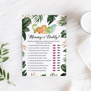 14 Dinosaur Baby Shower Games, Dino Baby Shower Games, Dinosaur Baby ...