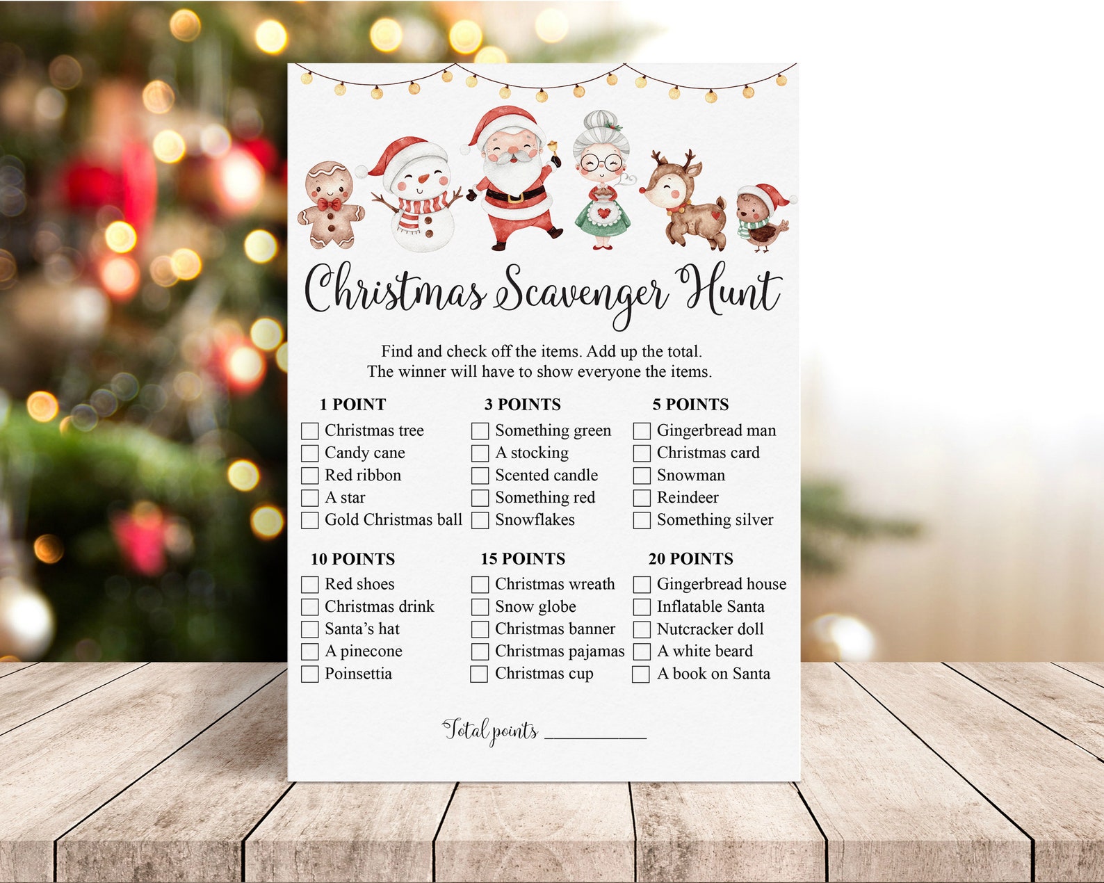 12 Christmas Games Bundle Christmas Games Family Christmas - Etsy