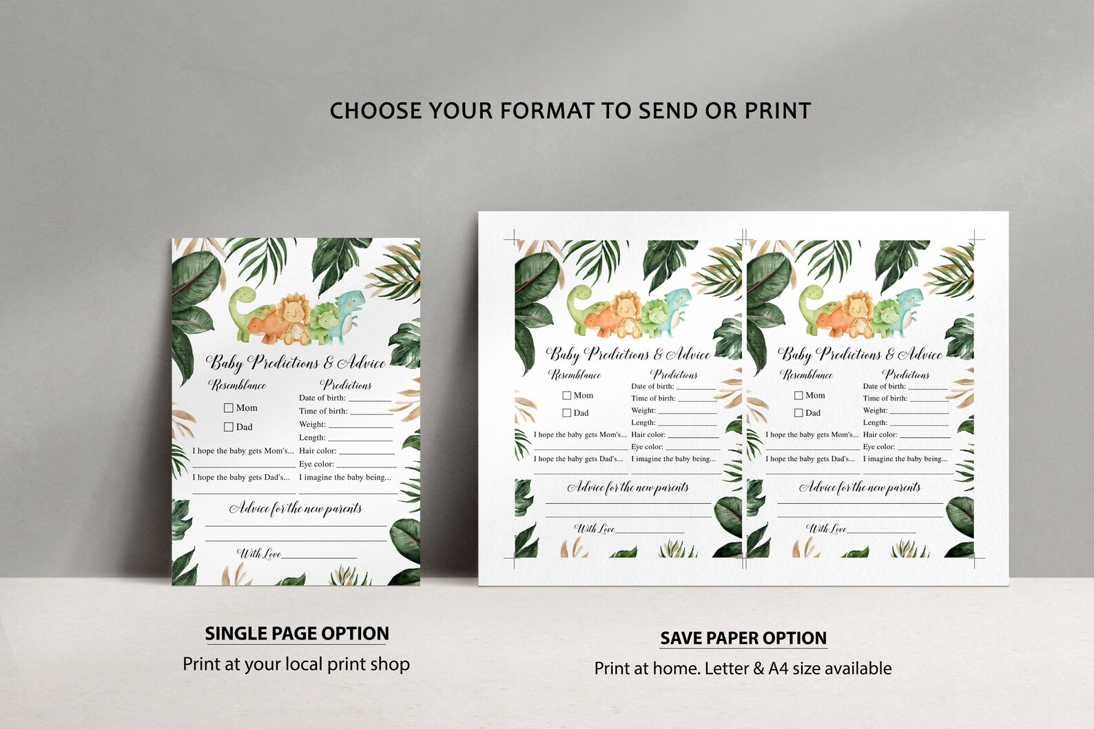 14 Dinosaur Baby Shower Games Dino Baby Shower Games - Etsy