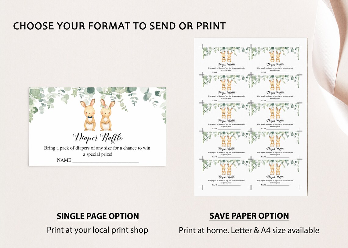 Twins Baby Shower Set Twins Baby Shower Invitation Twin Baby - Etsy