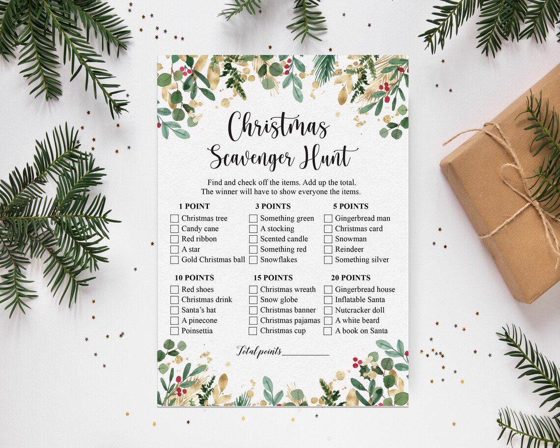 12 Christmas Games Bundle Christmas Games Family Christmas - Etsy