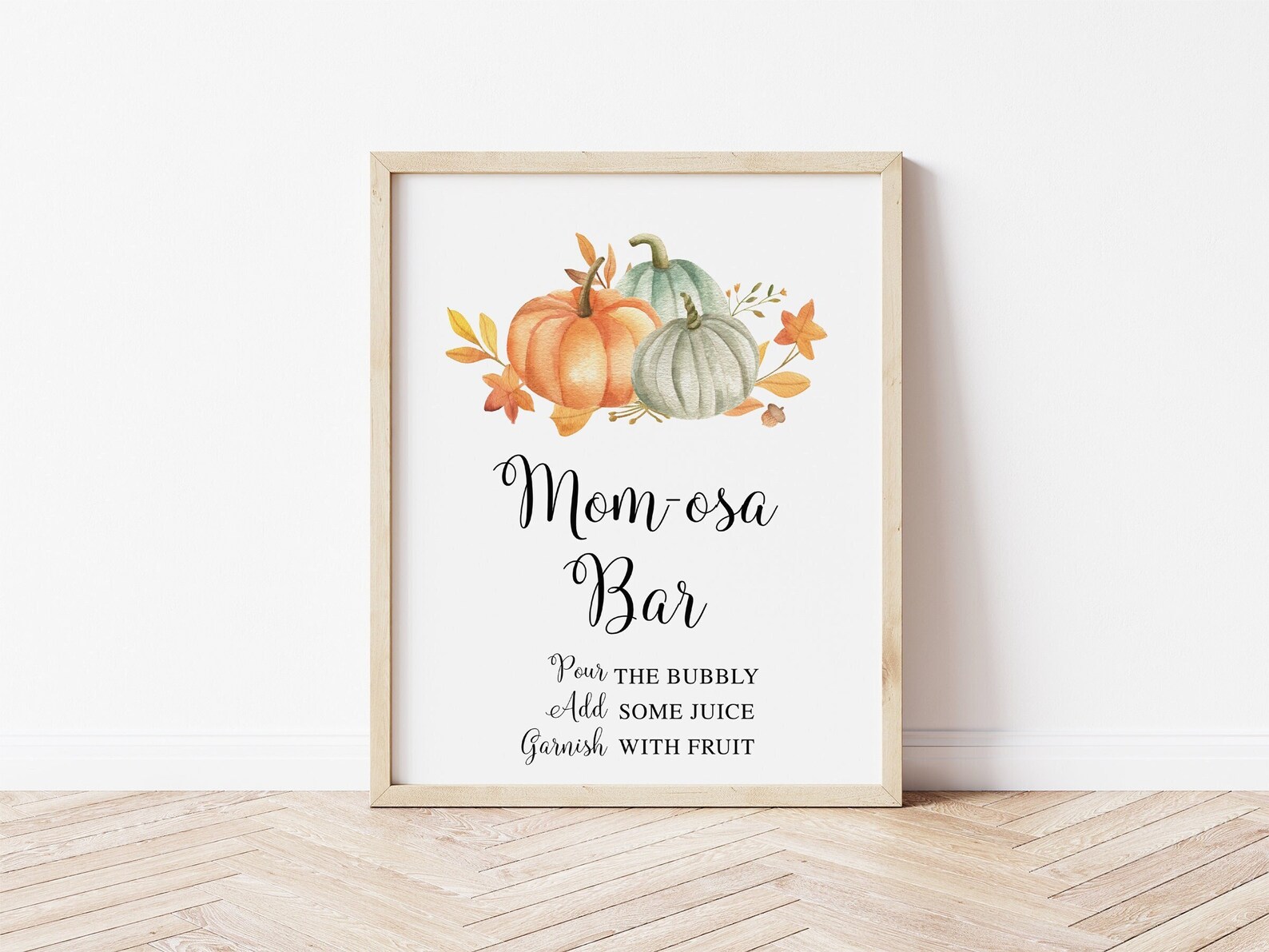 Momosa Bar Sign Momosa Sign Baby Shower Mimosa Bar Sign - Etsy