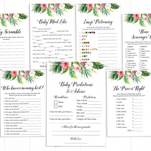 Virtual Baby Shower Full Bundle, Virtual Baby Shower Invitation ...