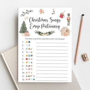 12 Christmas Games Bundle, Christmas Games, Family Christmas Games ...