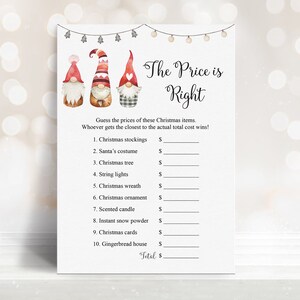 12 Christmas Games Bundle, Christmas Games, Family Christmas Games ...