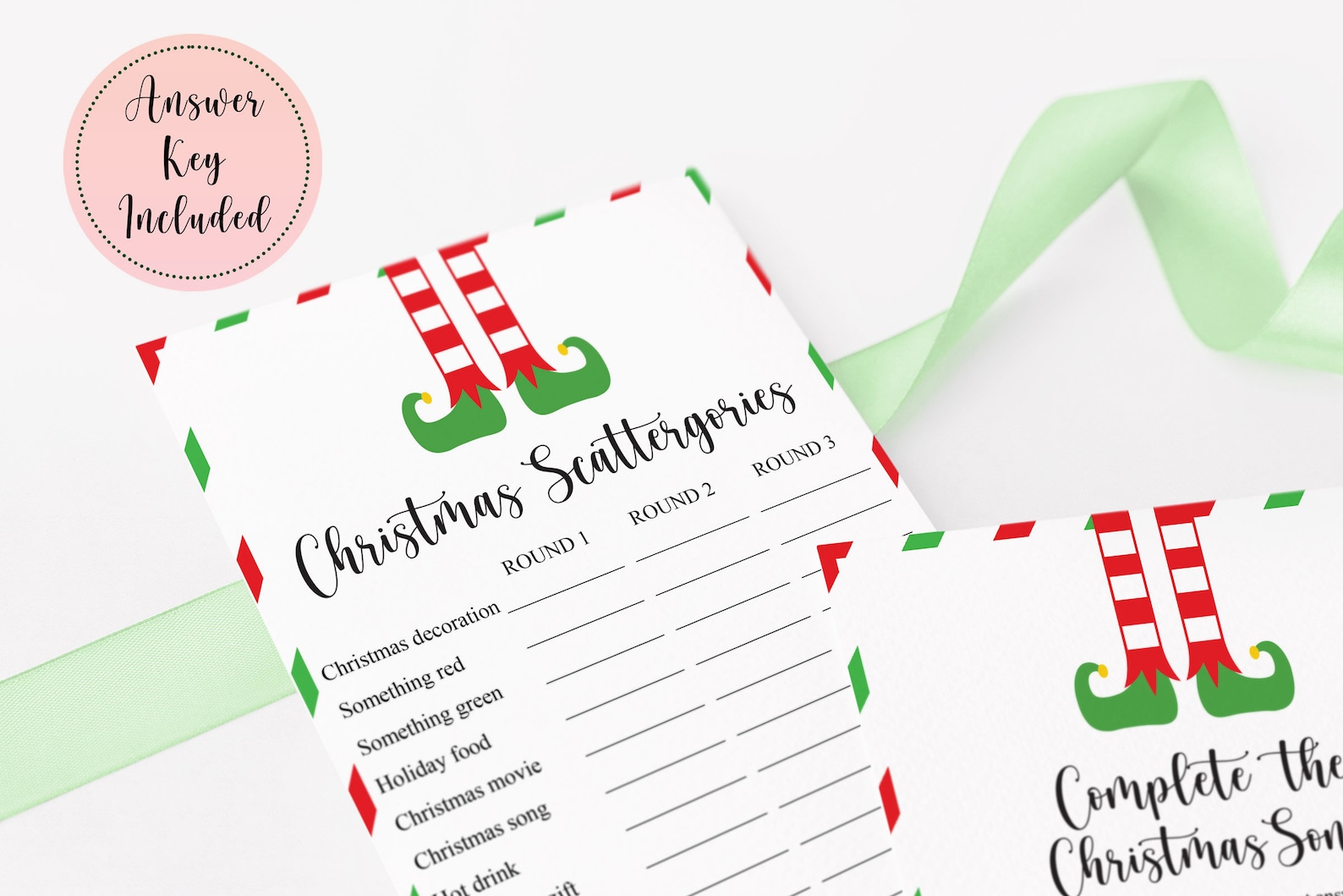 12 Christmas Games Bundle Christmas Games Family Christmas - Etsy