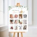 Baby's First Year Poster Template, Baby's First Year Milestone Board ...