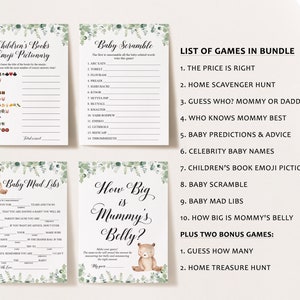 Virtual Baby Shower Full Bundle, Virtual Baby Shower Invitation ...