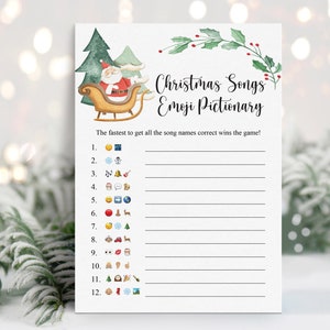 Guess the Christmas Song, Christmas Emoji Game, Christmas Songs Game ...