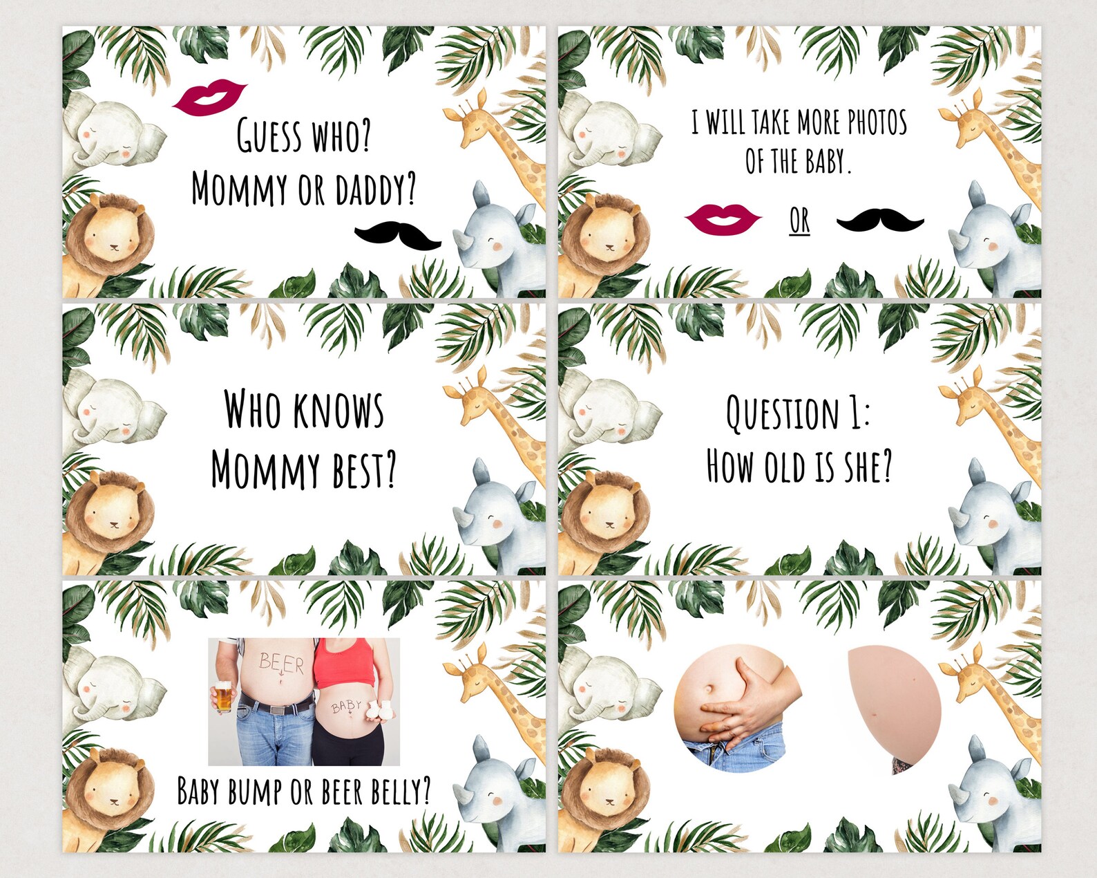 Virtual Baby Shower Games, Virtual Baby Shower, Zoom Baby Shower Games ...