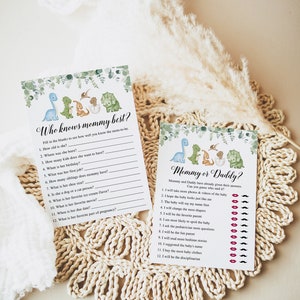 14 Dinosaur Baby Shower Games, Dino Baby Shower Games, Dinosaur Baby ...