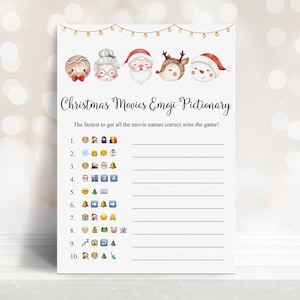 Christmas Emoji Game, Guess the Christmas Movies, Christmas Games ...