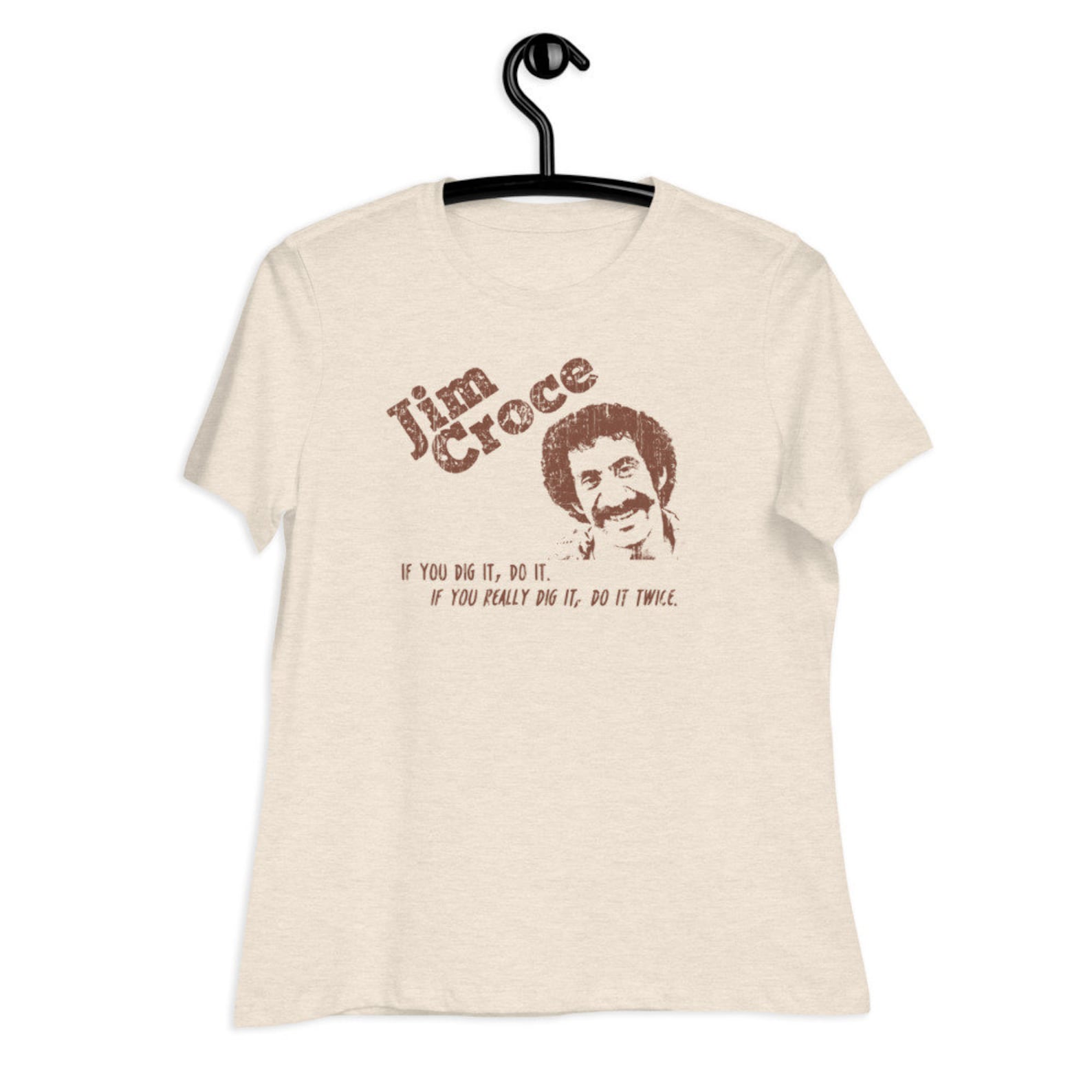 Jim Croce Women's Relaxed T-shirt - Etsy