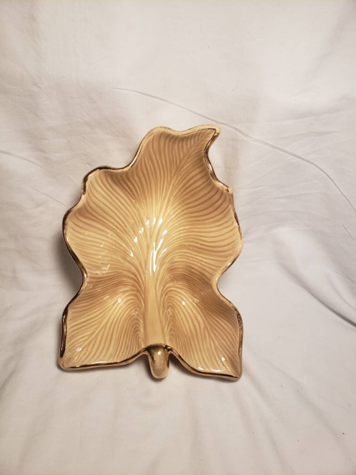Vintage Hull USA Leaf Candy Dish Bowl Trinket Dish 86 - Etsy