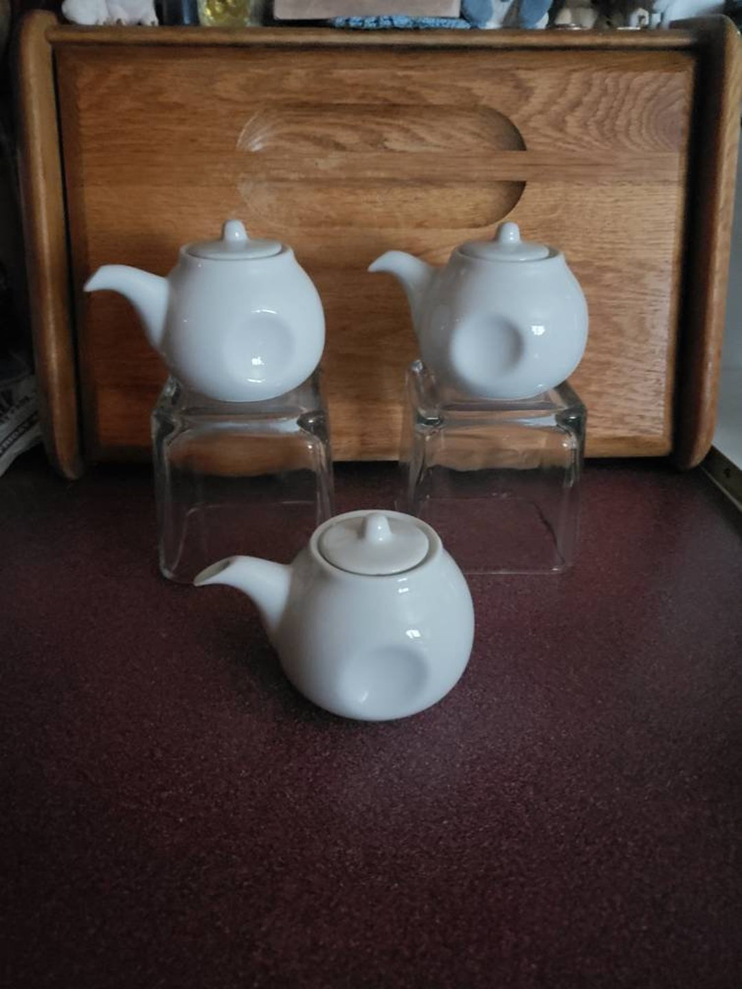 3-acopa Like 10 Oz. White Porcelain Teapot With Lid (hbox) - Etsy