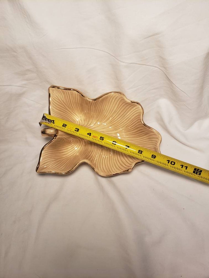 Vintage Hull USA Leaf Candy Dish Bowl Trinket Dish 86 - Etsy