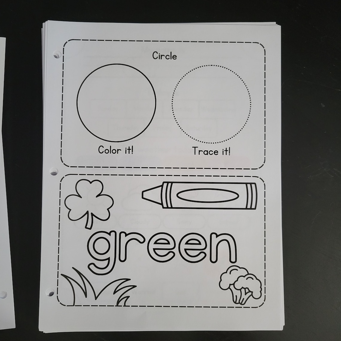 Custom Learning Journal for Toddler / Preschool / Kindergarten - Etsy