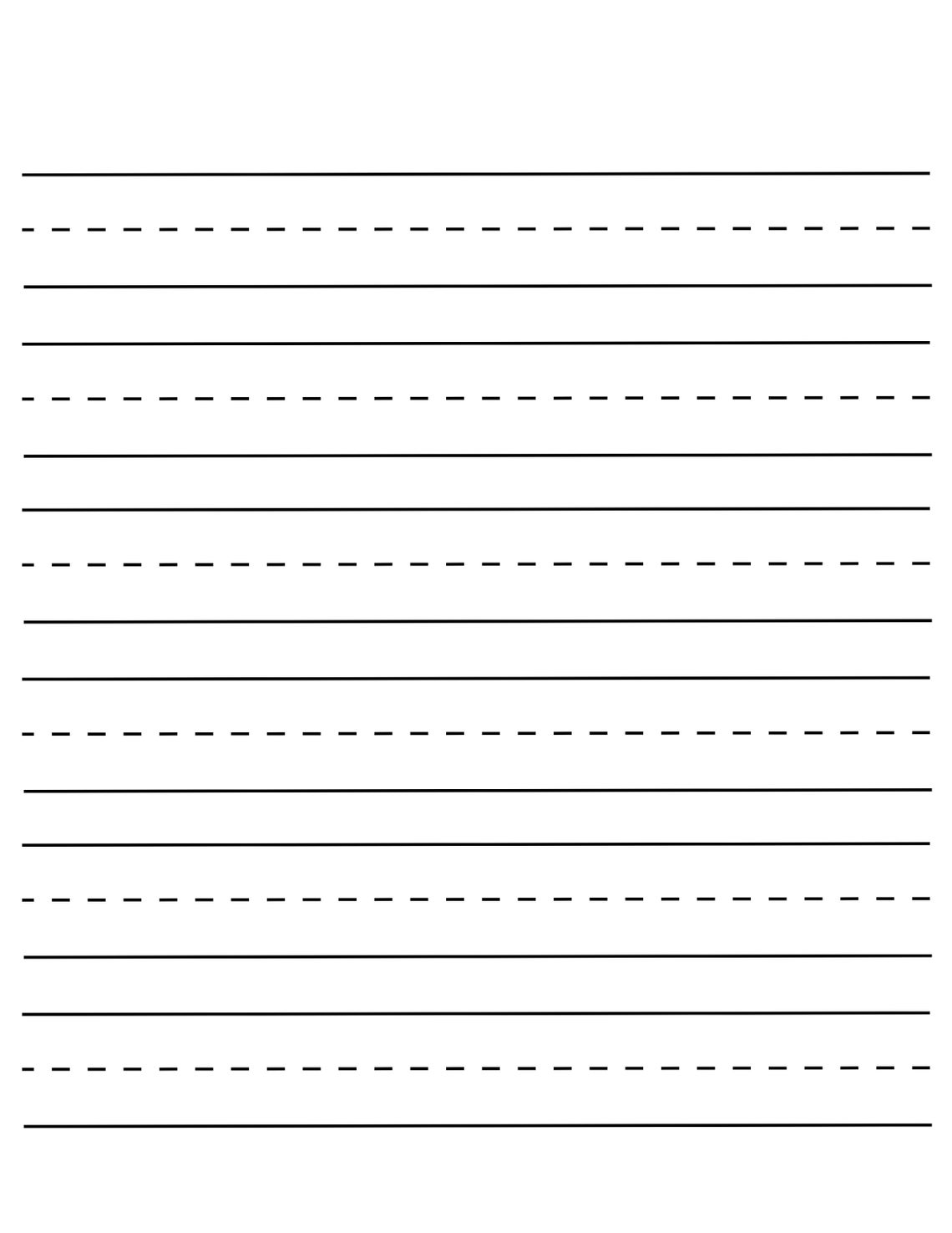 Lined Paper Printable - Etsy