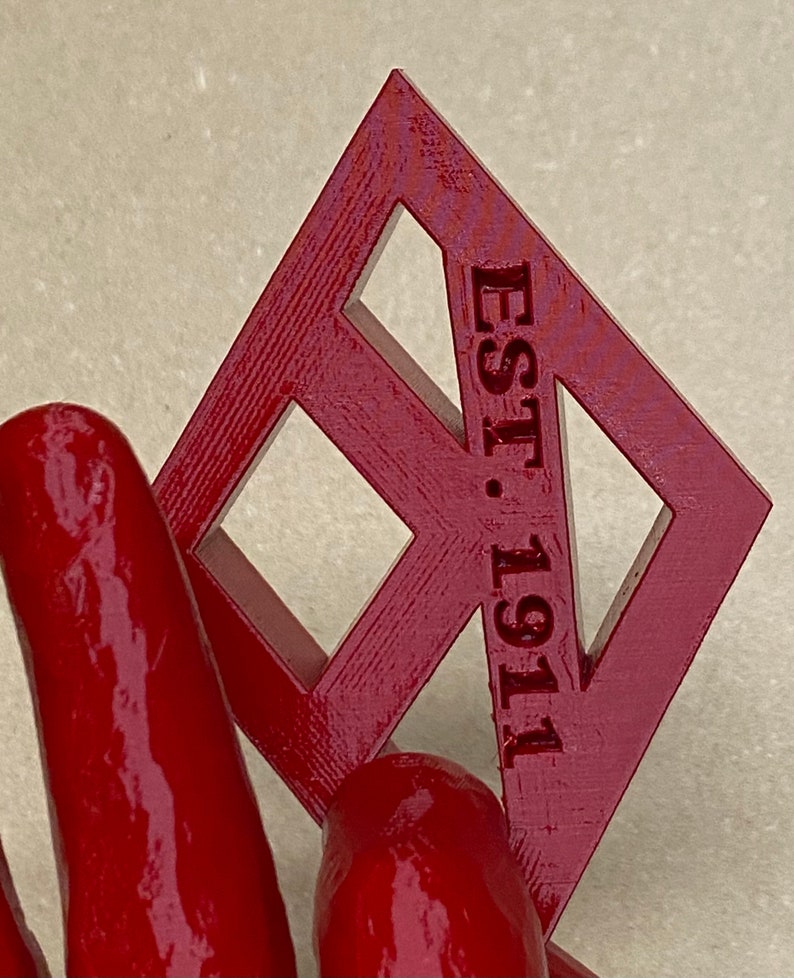 Personalized Kappa Alpha Psi Hand - Etsy