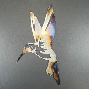 Metal Hummingbird Wall Art 12.5 - Etsy