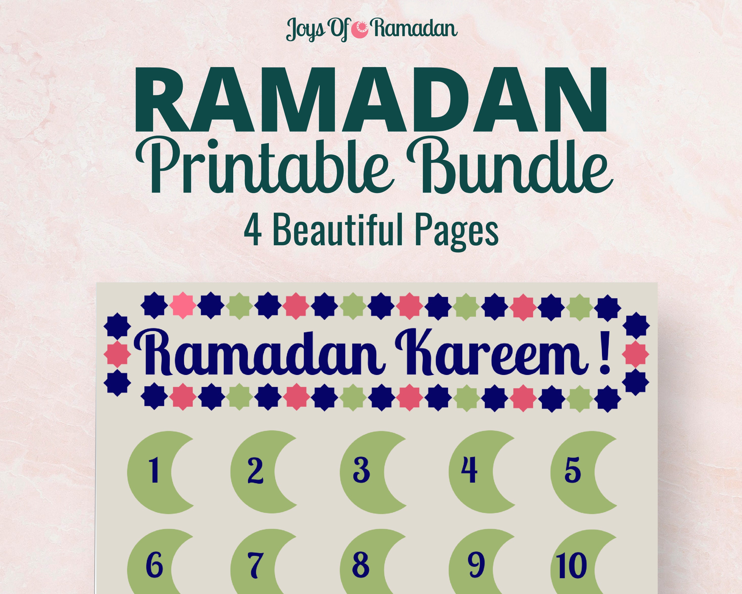 Ramadan Printable Pack - Etsy