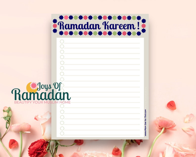 Ramadan Printable Pack - Etsy