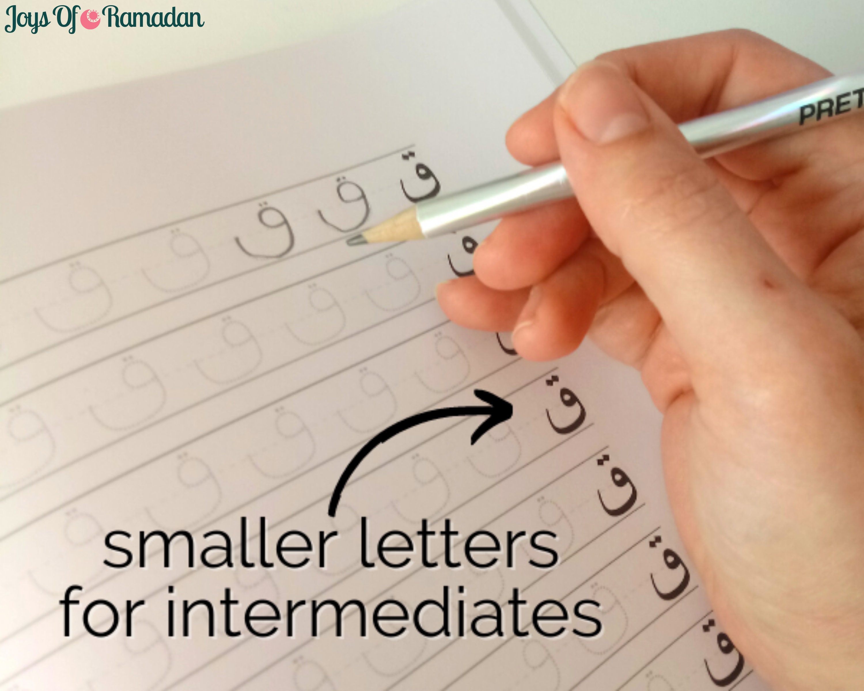 Trace Letters: Arabic Alphabet and Quranic Numbers Handwriting Practice ...
