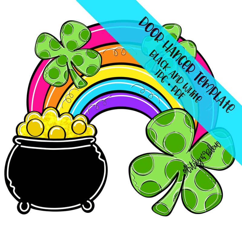 St Patricks Day Door Hanger - Etsy