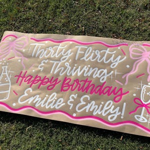 Custom Painted Banners for Any Occassion - Etsy