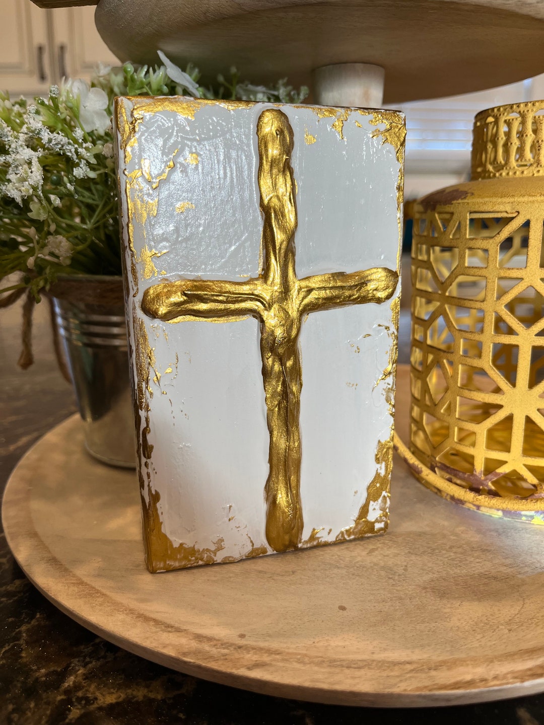 Cross Block Art - Etsy