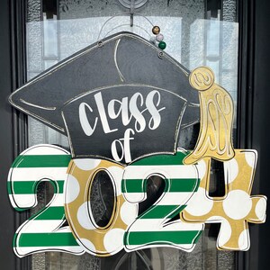 Graduation Door Hanger 2024 and 2025 - Etsy