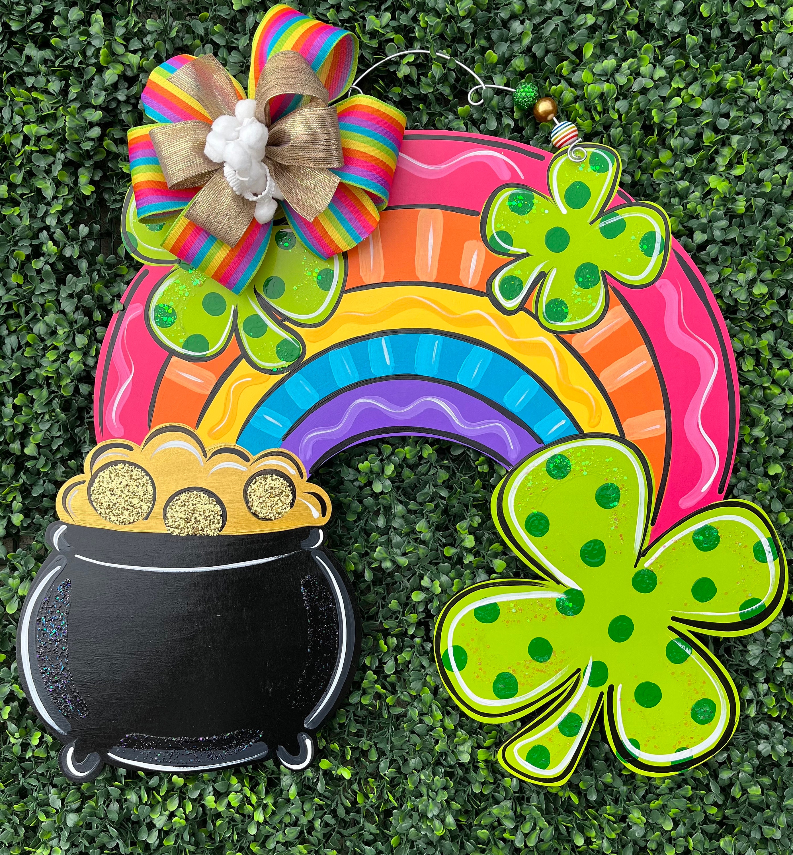 St. Patrick’s Day Rainbow and Pot of Gold - Etsy