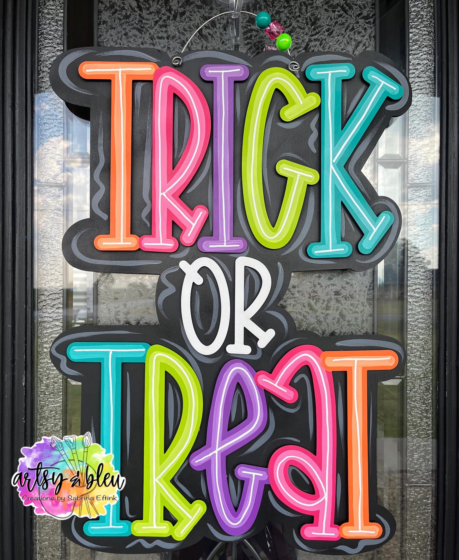 Halloween Door Hanger - Etsy