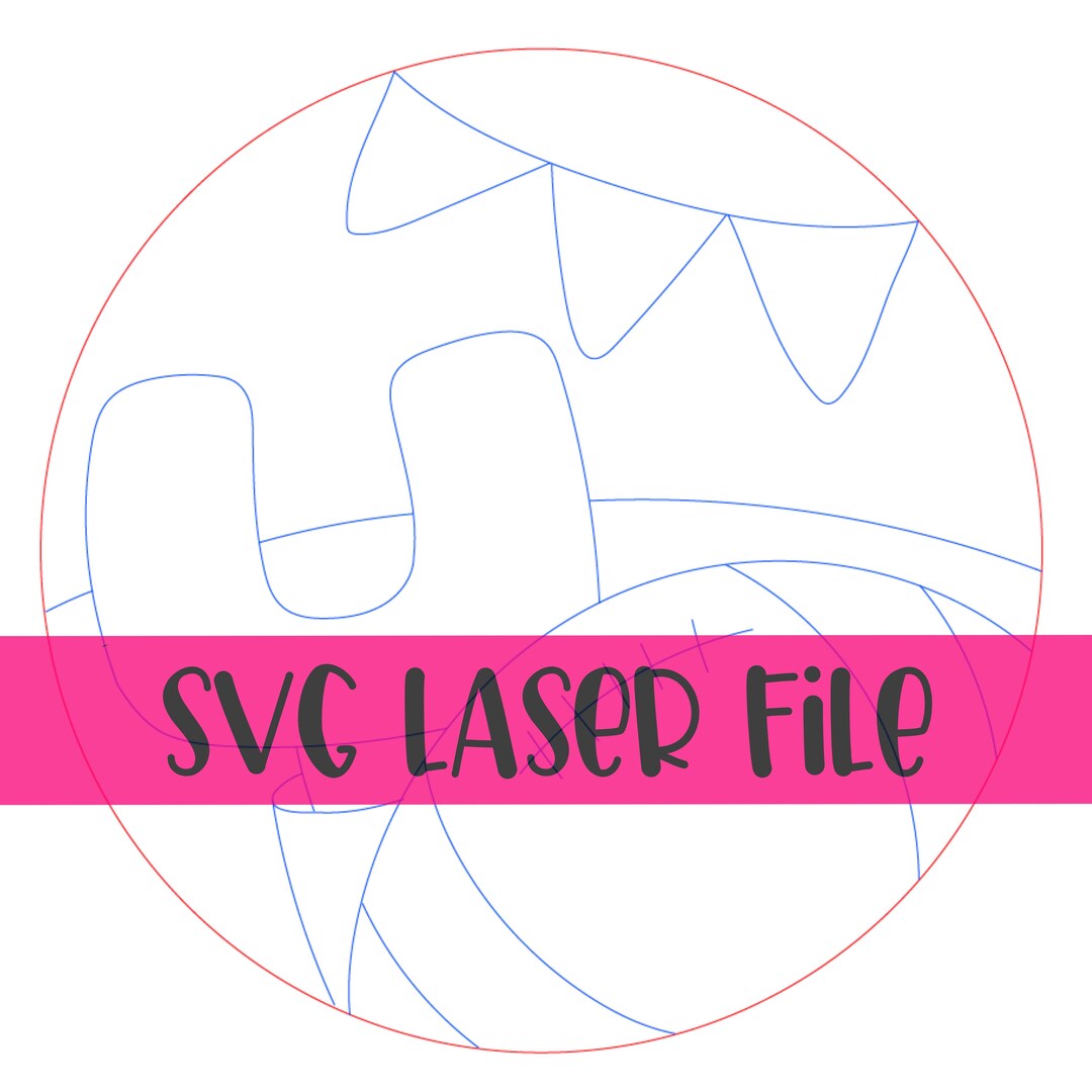 SVG Laser File: House Divided Football - Etsy